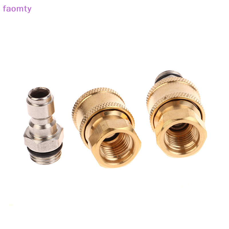 Famty รถเครื่องซักผ้าโฟม Lance Connector 1/4 นิ้ว Quick Connect Socket ...