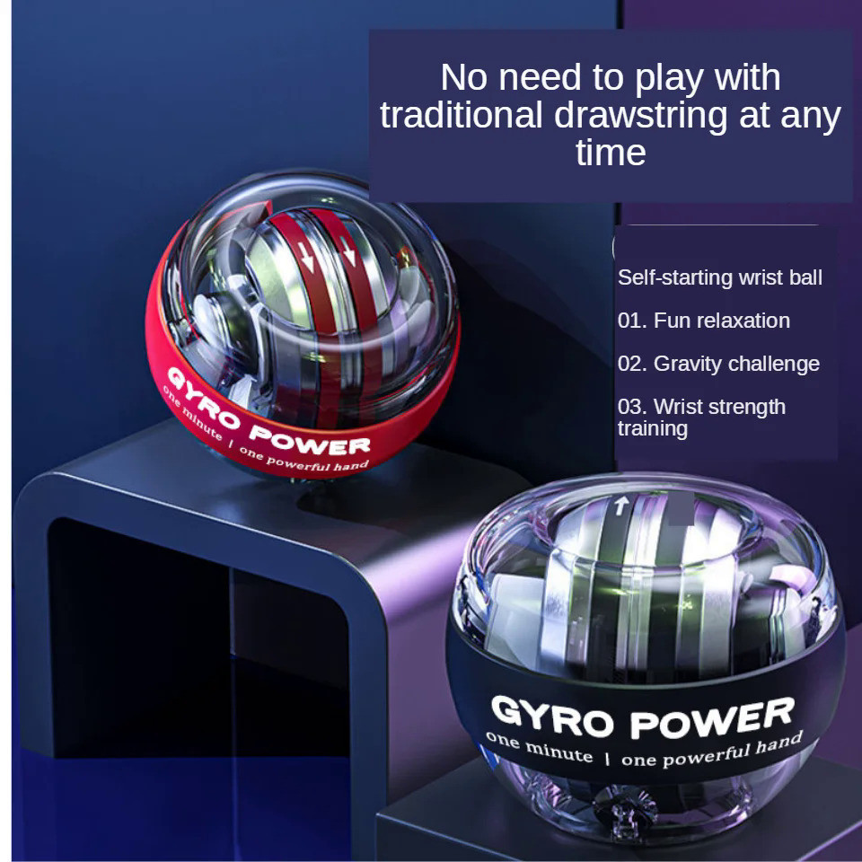 Led Gyroscopic Power ข ้ อมือ Ball Self-starting Gyro Ball Gyroball Arm ...