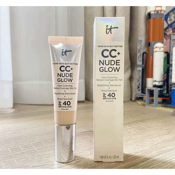 Now IT Cosmetics White Tube CC Cream Nude Skin Glossy Nourishing Skin ...