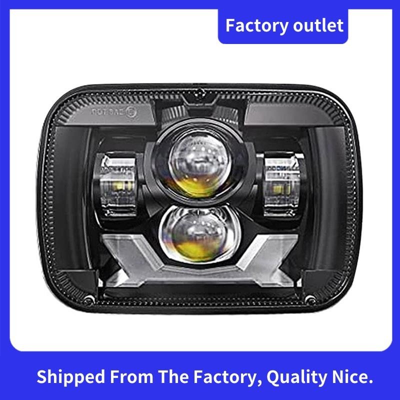 85w DOT Brighter Anti-Glare H6054 5X7 7X6 LED ไฟหน้า, DRL ไฟเลี้ยว Hi ...