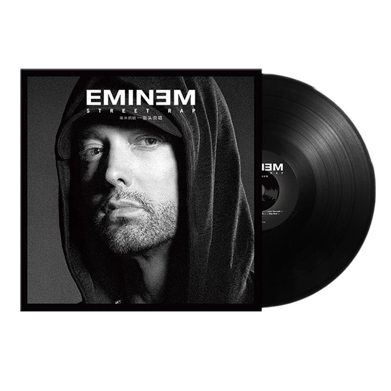 Pdd// Eminem Eminem Street Rap ของแท้ LP แผ่นเสียงไวนิล 40 ซม.แผ่นเสียง ...