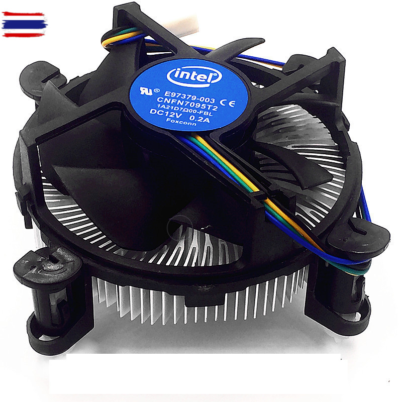 ซิงค์พัดลมCPU FAN COOLING ซิงค์ลม intel ใช้กั socket 1156 1155 1150 1151 ของใหม่ สภาพสวย ...