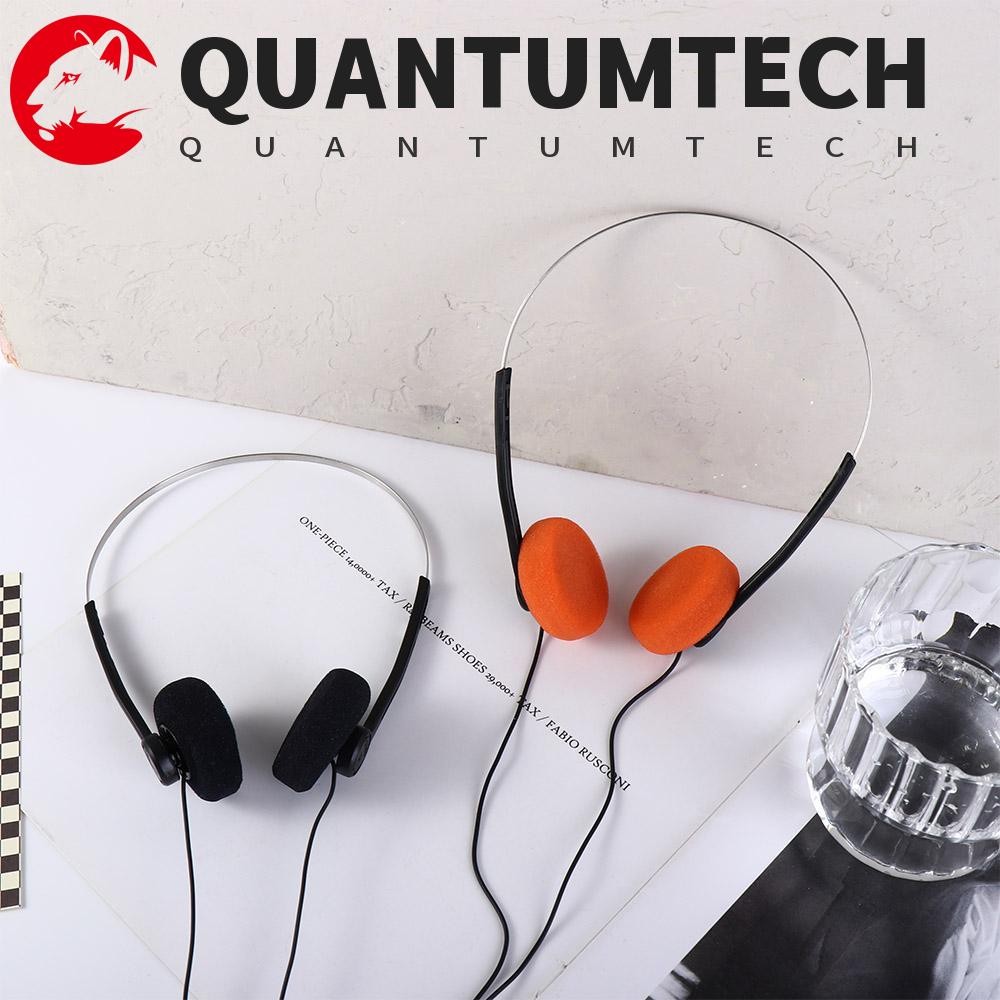 Quantumtech Underwire หูฟัง, Vintage 3.5 มม.Retro Feelings หูฟัง, บุคลิกภาพ Over Ear แบบมีสาย ...
