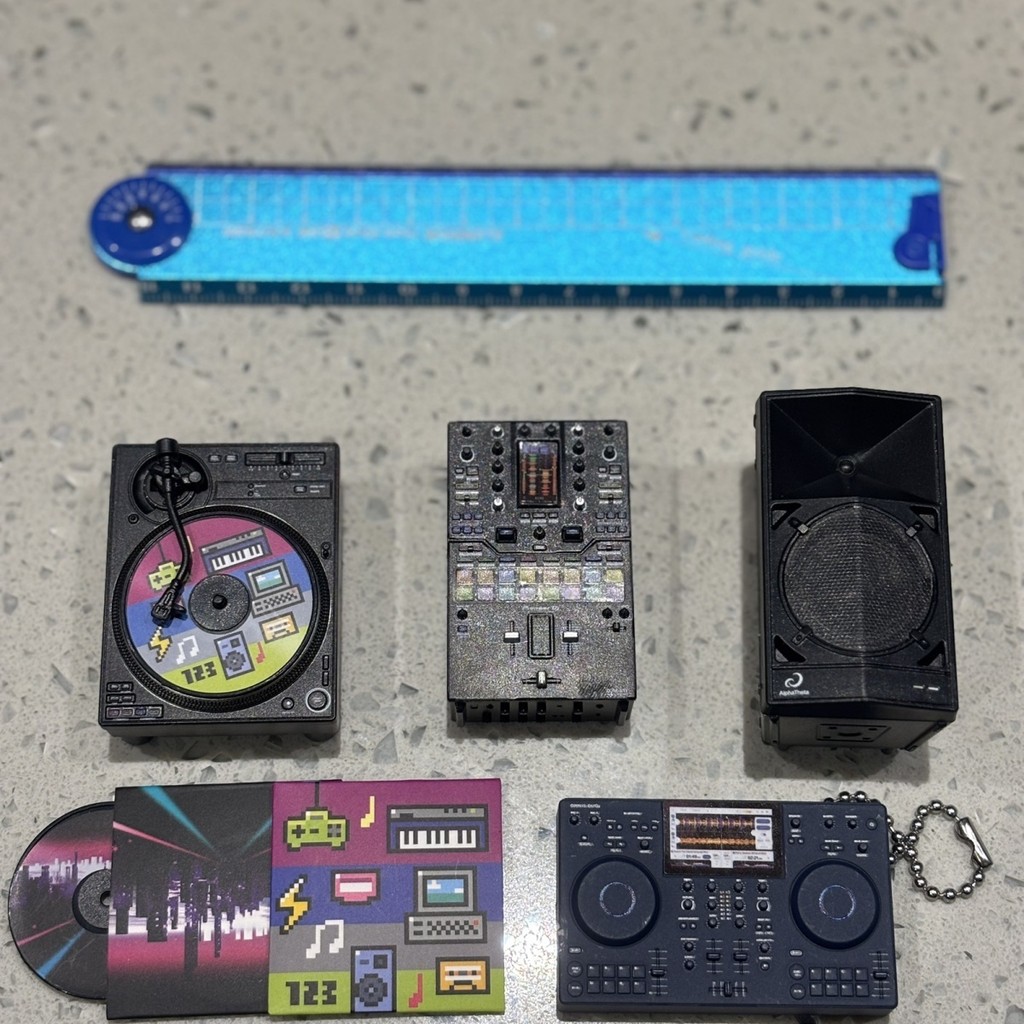 Bandai Pioneer DJ อุปกรณ์เสียง Pioneer รุ่นที่สอง Disc Player ฉากจับคู่ ...