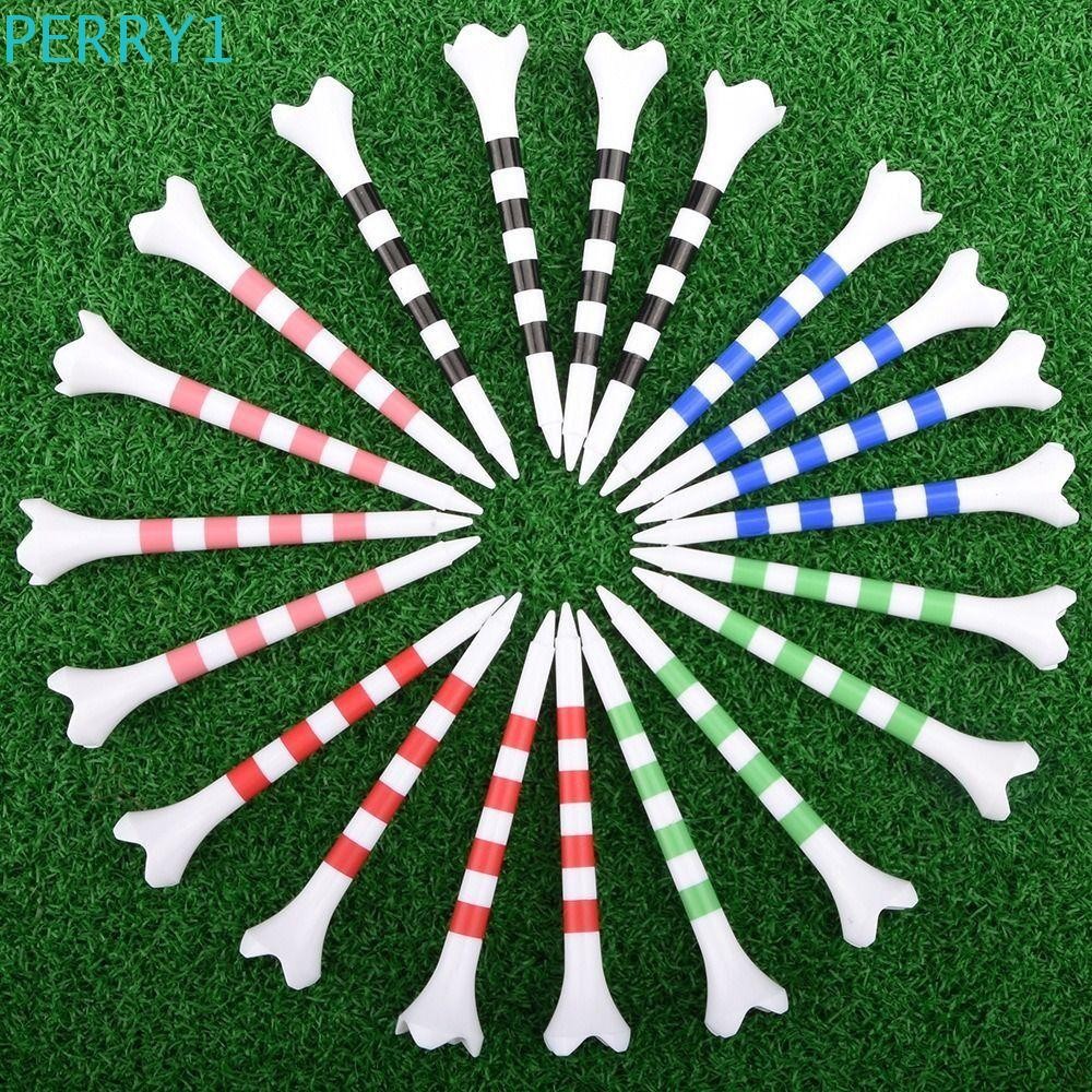 Perry 20 ชิ้น Golf Tee ชุด, 70/83 มม.พร้อม Stripe Golf Ball Holder ...