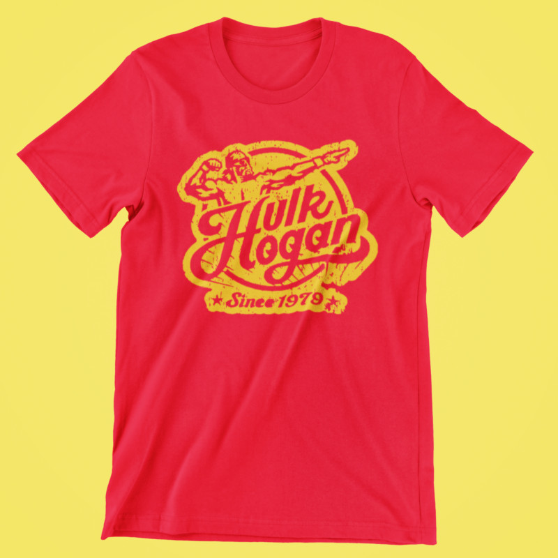 Hulk Hogan Hulkamania ตั้งแต่ 1979 VTG WWF WWE WWCW Premium Blend เสื้อ ...
