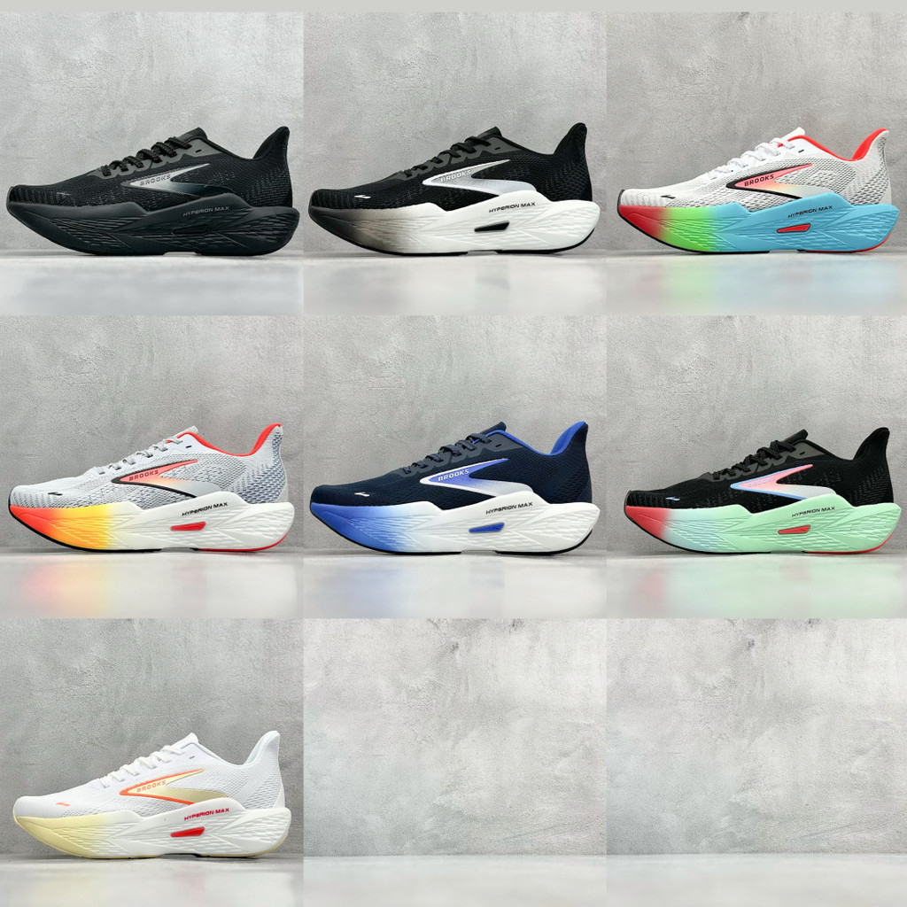 รองเท้าวิ่ง Brooks Hyperion Max 2 สำหรับผู้ชาย รองเท้าผ้าใบ ยูนิเซ็กซ์ ...