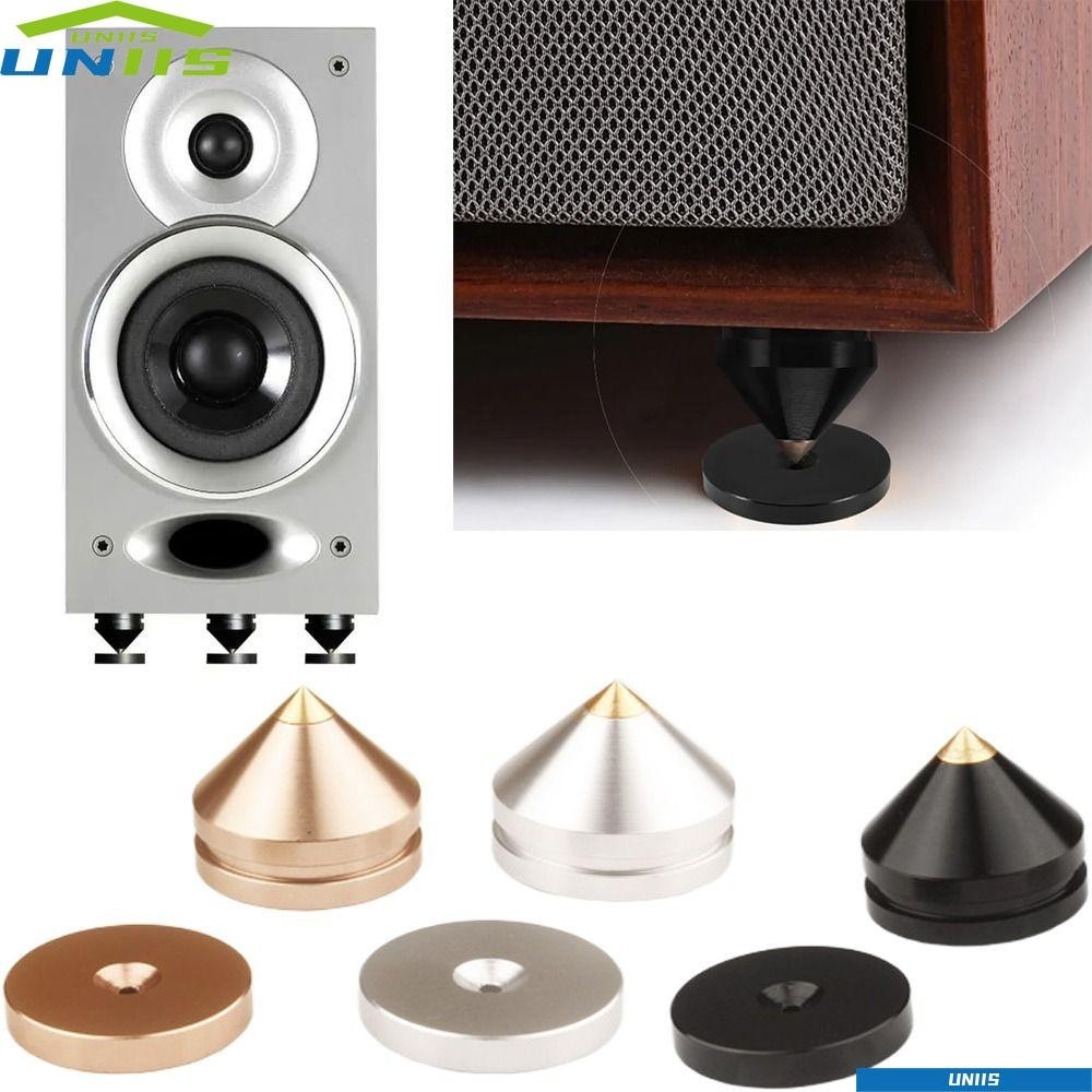 Uniis แผ่นรองขาตั้งลําโพง แนวตั้ง ดูดซับแรงกระแทก | Shopee Thailand