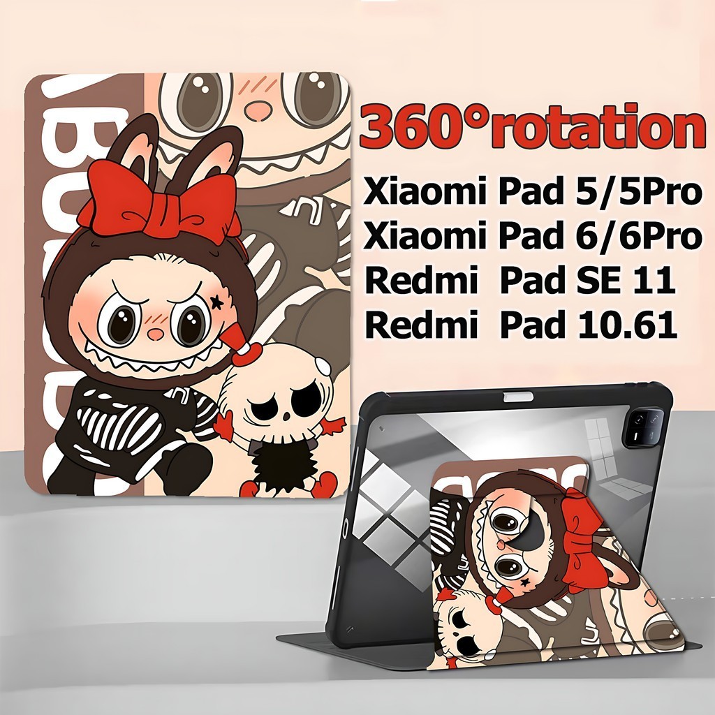 เคส Xiaomi Pad 5 6 6Pro 5Pro เคส Redmi SE 11 Redmi Pad 10.61 แcฟชั่น360° เคอsริลิค ฝาbพับ แบบ ...