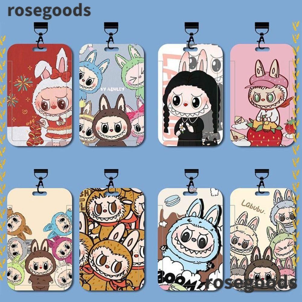 Rosegoods1 Labubu การ ์ ด Cover, Labubu การ ์ ดกระเป ๋ าจี ้ Labubu Key ...