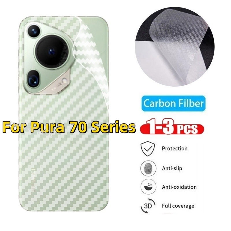 1-3 ชิ้น Matte กลับฟิล์มสําหรับ Huawei Pura 70 Pro Plus 2024 Pura70 70Ultra 70Pro 70Pro ...