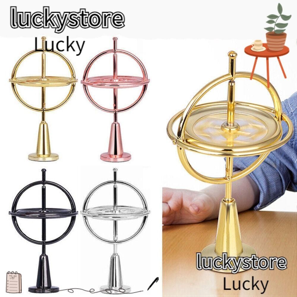 Lucky โลหะ Gyroscope, สีสันสร ้ างสรรค ์ ความดันบรรเทา Gyro, Finger ...