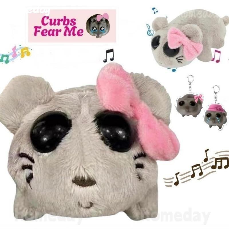 Sad Bowknot Hamster Meme Plush Toy Plush Toys Children Adults Toys ...