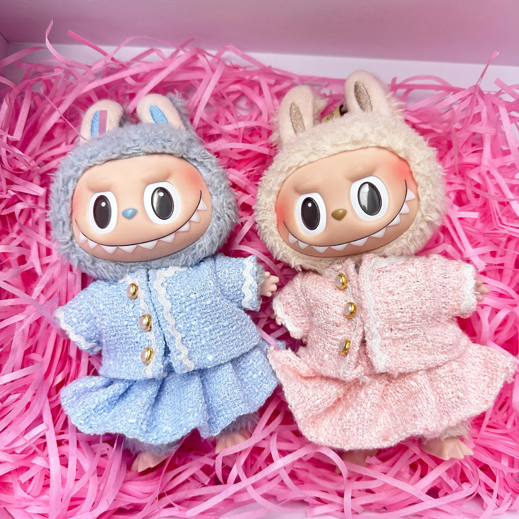 เฉพาะเสื้อผ้า] 17CM Mystery Box Labu Cloth Clothes Pink Chanel Style ...