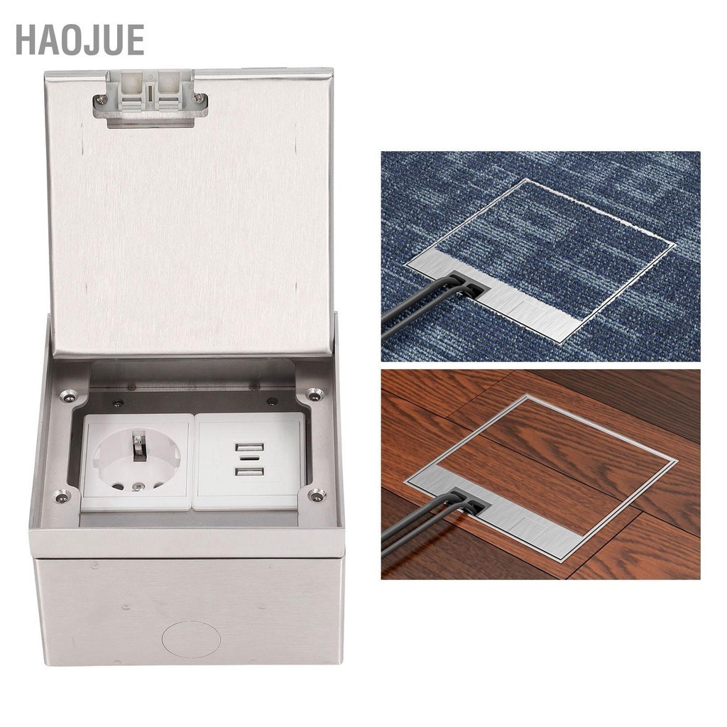 HaoJue Table Connection Box Conference Room Countertop Outlet USB Type ...