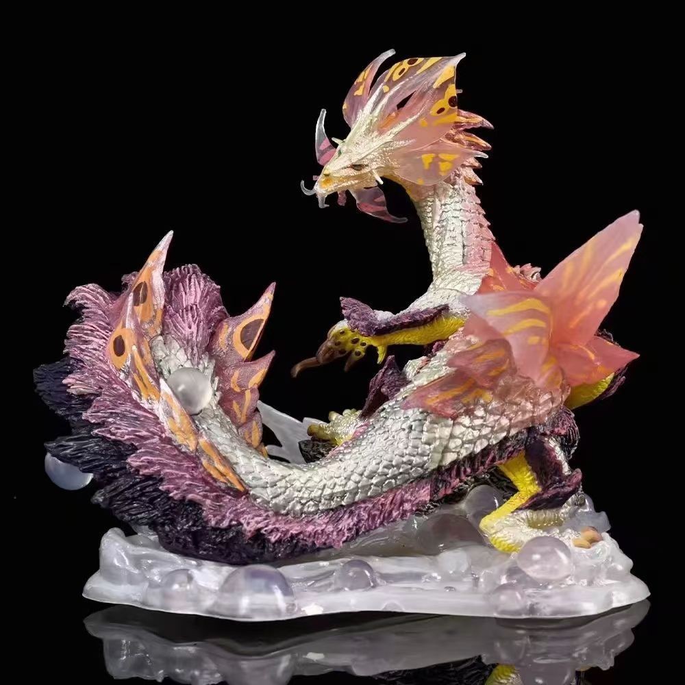 Monster hunter: Rise Mizutsune Figure Desktop ornaments 1/85 H14cm CFB ...