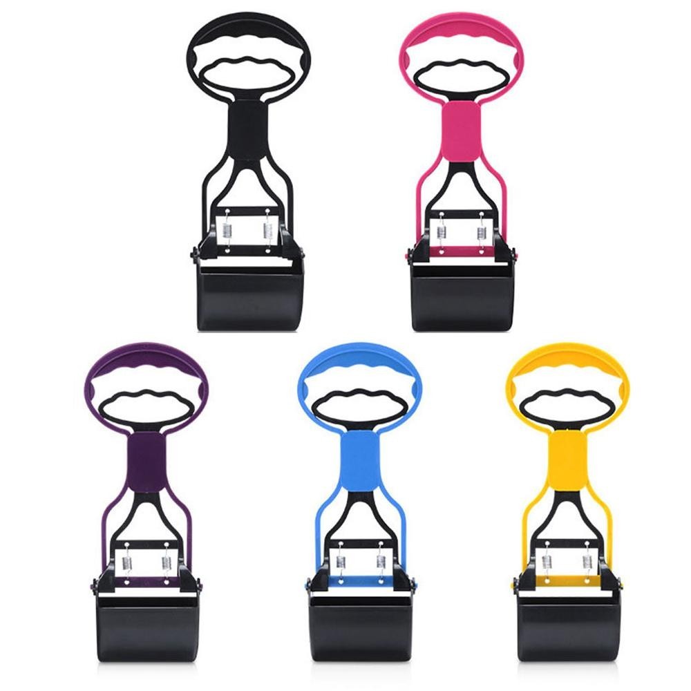 Pet Pooper Scooper Dogs Shit Clip Long Handle Jaw Poop Scoop Outdoor ...