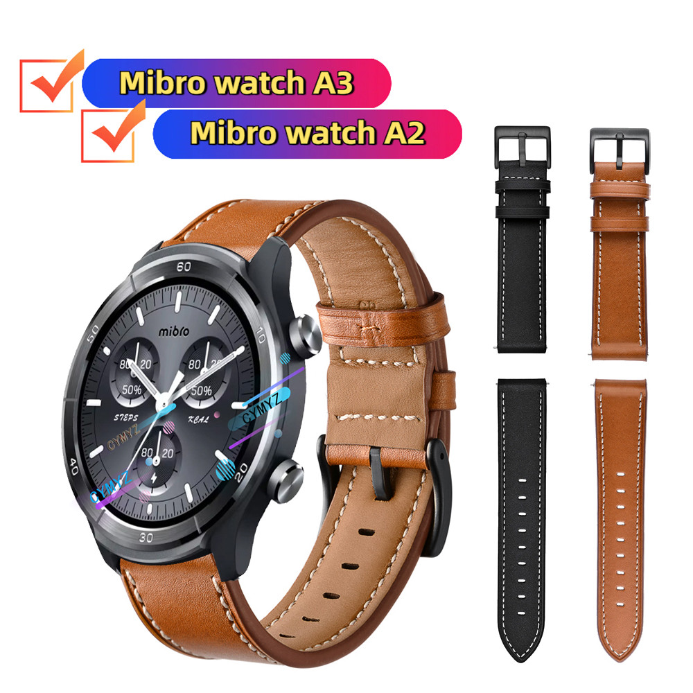 Mibro watch A2 A3 strap สายนาฬิกา สายหนัง Mibro watch A3 strap สายรัด ...