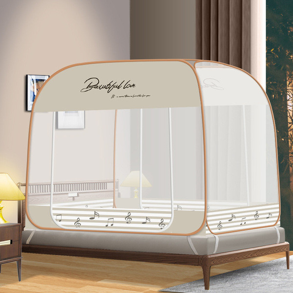 มุ้งกันยุง สินค้าใหม่มุ้งกันยุงติดตั้งฟรีลวดเหล็ก yurt พับได้1เมตร2 ...