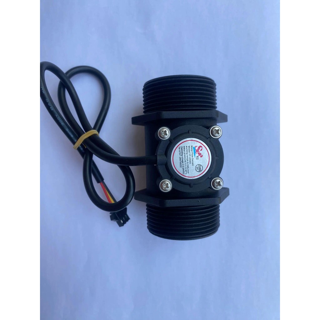 Dn40 1.5 นิ้ว Turbine flowmeter Water Flow Sensor Hall Flow Rate ...