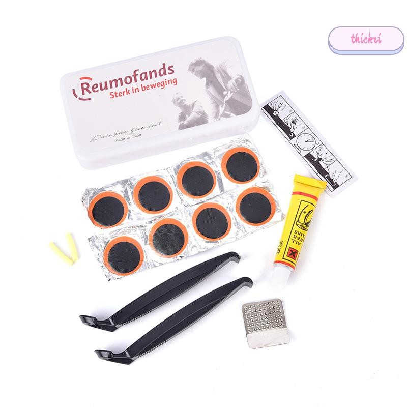 Tt Bike Tyre Tube Bicycle Puncture Repair Tool Kit พร้อมกล่อง Cycle ...