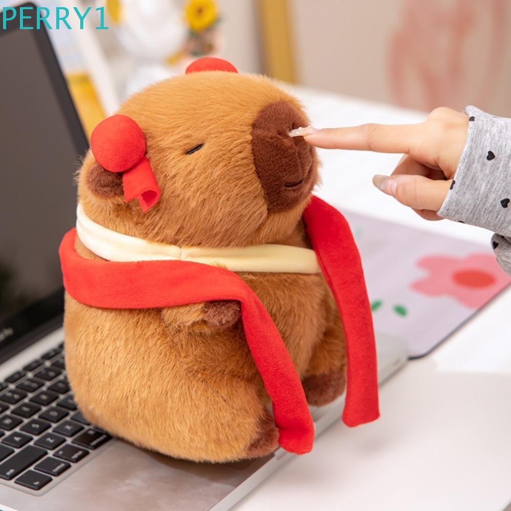 Perry Capybara ตุ๊กตาตุ๊กตา, Nezha การ์ตูน Capybara ของเล่นตุ๊กตา ...