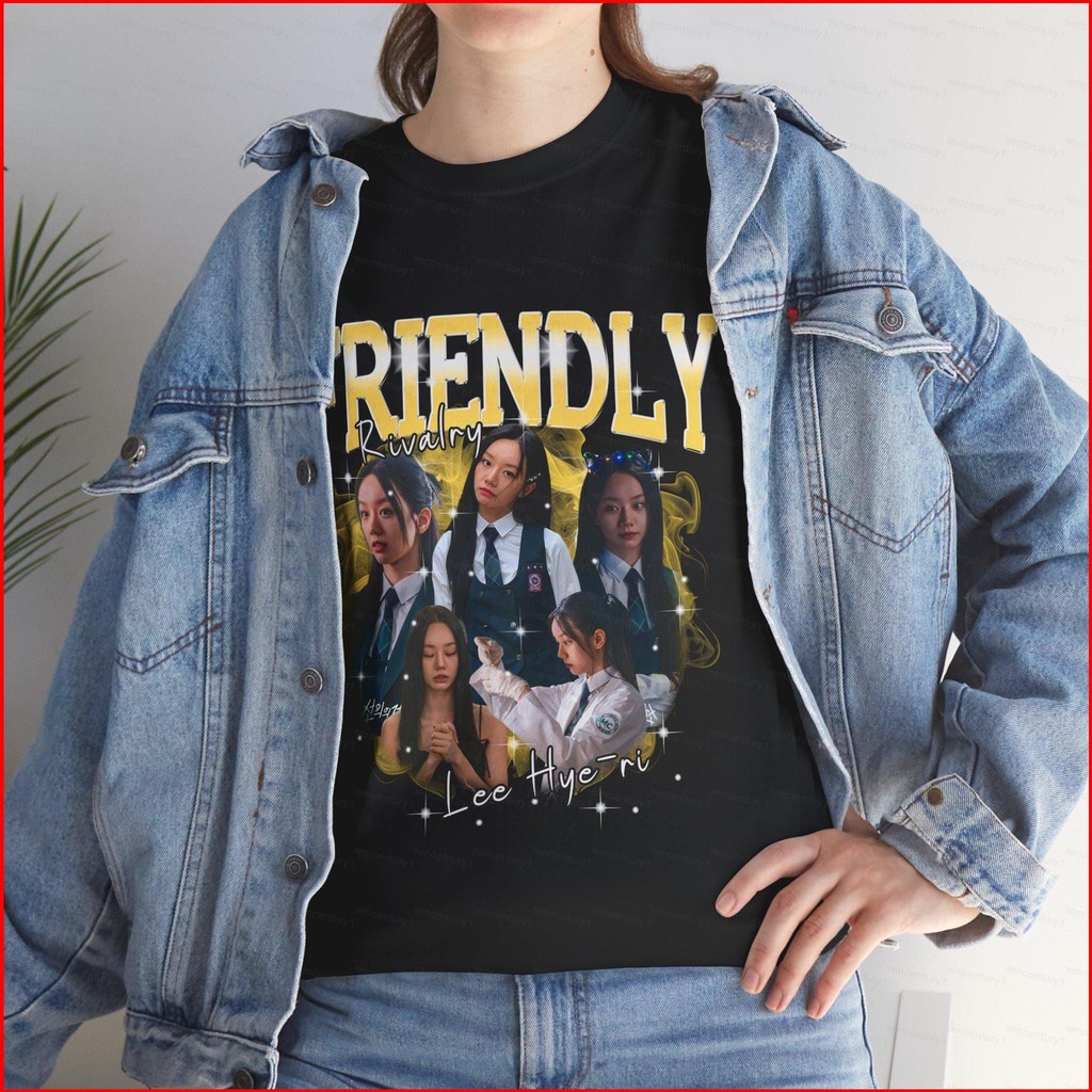 Gre Friendly Rivalry tee GL Kdrama Yoo Je I Lee Hye-ri เกาหลี Actress ...