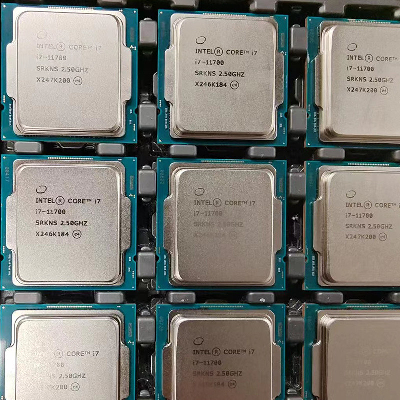 ซีพียู Intel 11th Gen i5-11400F 11400 11500 11600 11600K ชิปแยก ...