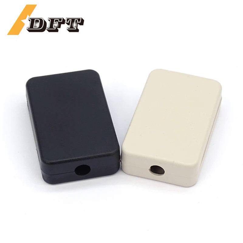 1Pcs 55x35x15mm Waterproof ABS Plastic White/Black Cover Box Instrument ...