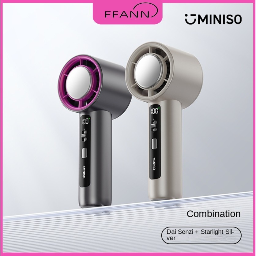 Miniso F88 พัดลมมือถือขนาดเล ็ กพร ้ อมอายุการใช ้ งานแบตเตอรี ่ ยาวนาน ...