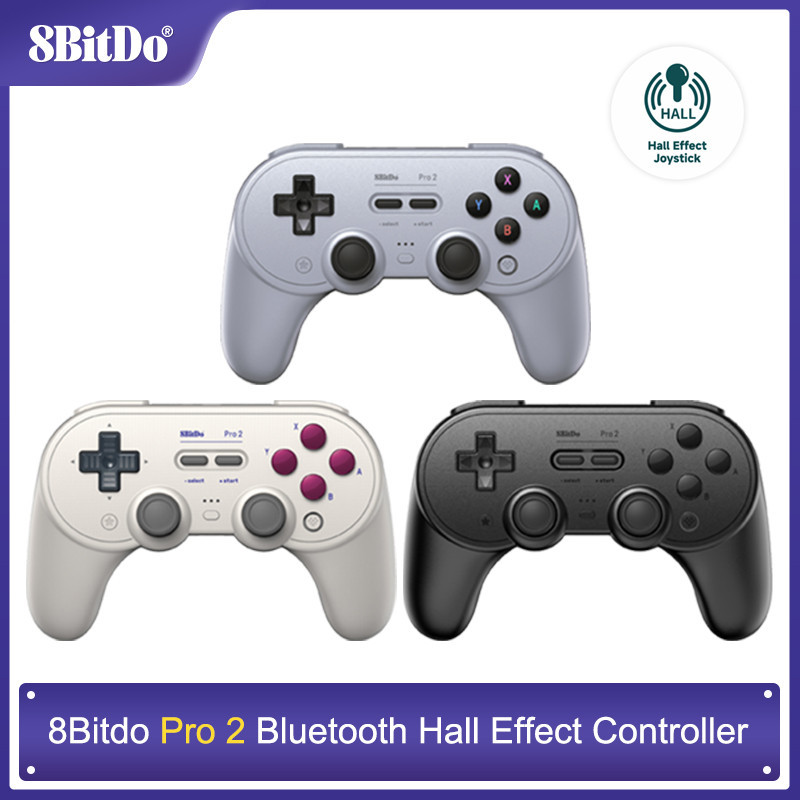 8bitdo Pro 2 Bluetooth Controller ไร ้ สาย Hall Effect จอยสติ ๊ ก ...