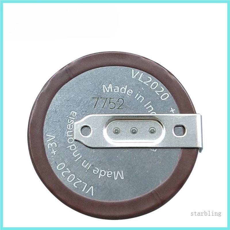 Star Lithium VL2020 HFN 3V 180 องศา Tab เหรียญลิเธียม 20มม | Shopee ...