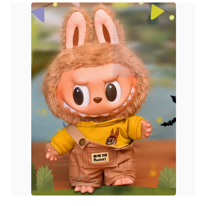 ชุด labubu macaron/ชุด labubu 38 cm/ Time to Chill ชุดตุ๊กตา 37-38 cm ...