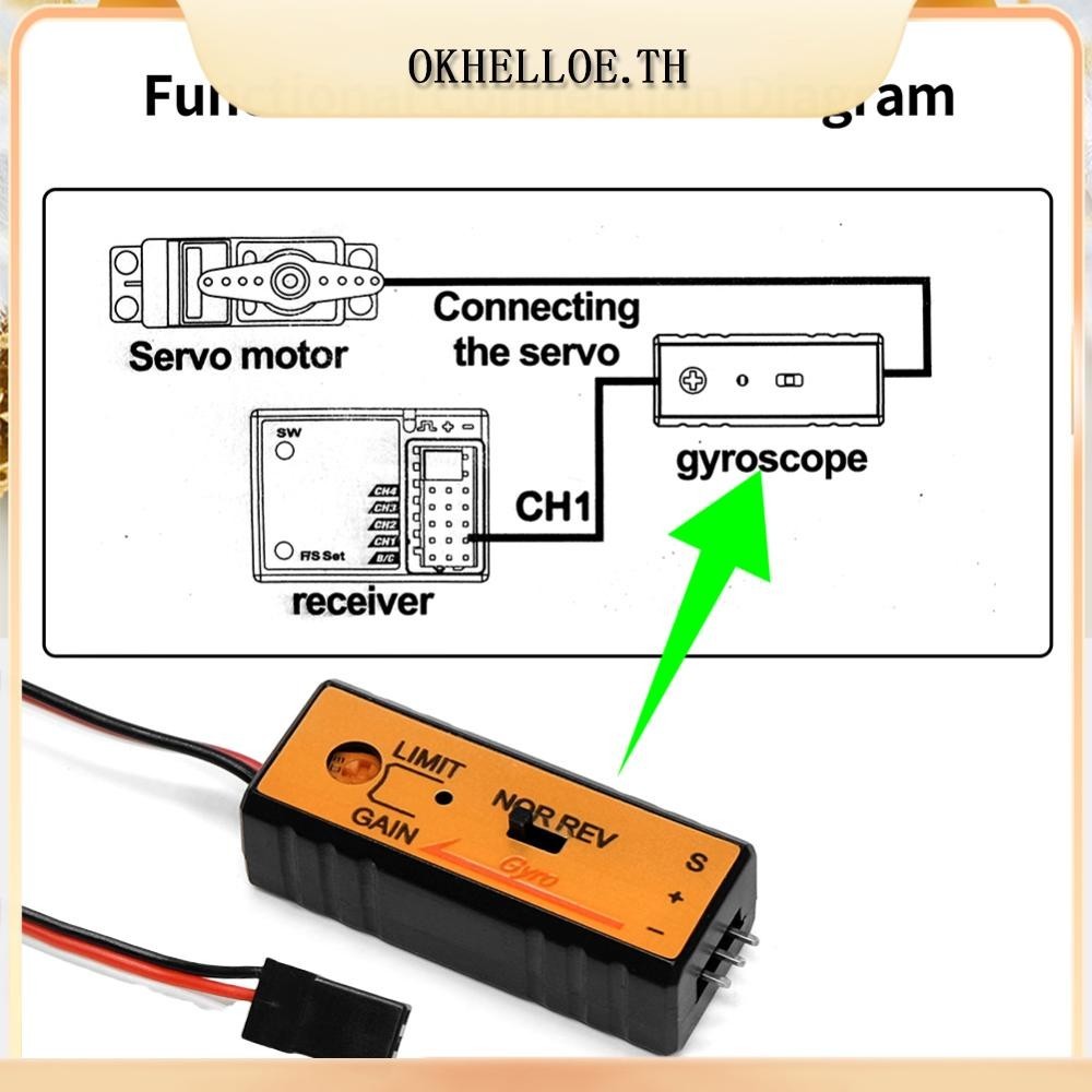 [okhelloe.th] Mini Gyro Gyro Gyroscope ดริฟท์ความเร็วสูงเสริม Gyro ...