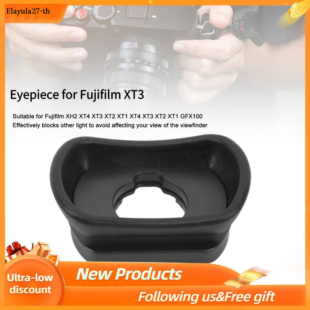 Elayula27 Treee กล้อง Eyecup Eyepiece Viewfinder Eye ถ้วยสําหรับ Fujifilm XH2 XT4 XT3 XT2 XT1 ...