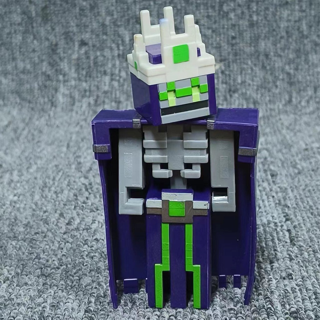 ของเล่นของแท้จาก Mattel Minecraft ฟิกเกอร์ Necromancer พร้อมข้อต่อที่ ...