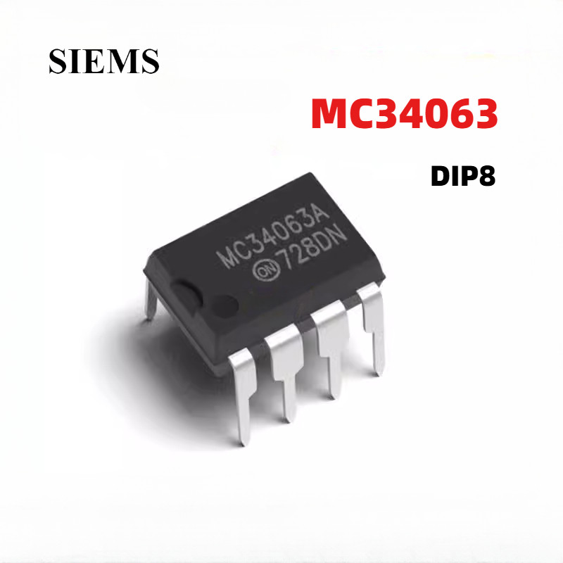 ใหม่เดิม IC MC34063 MC34063API ตัวควบคุมแรงดันไฟฟ้าชิป DIP-8 | Shopee Thailand