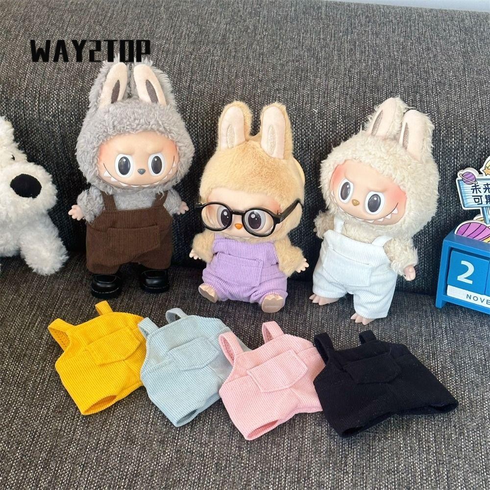 Way2top Labubu กางเกง, DIY เปลี่ยนตุ๊กตา Rompers, หลายรูปแบบ 17 ซม. ...