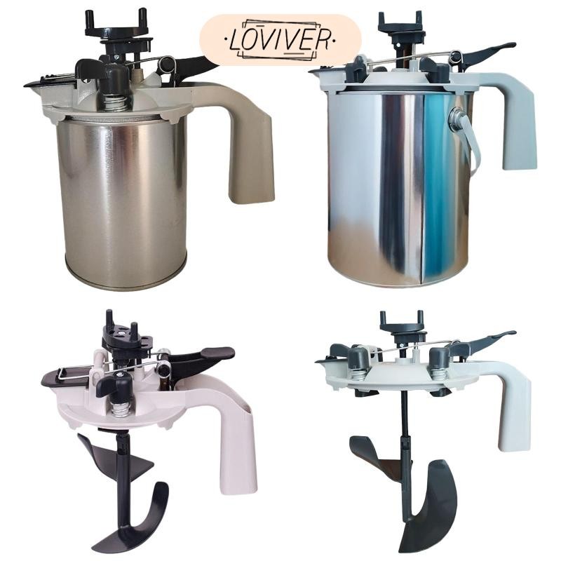 LOVIVER Mess Stirring ฝาปิดผสมสี Slurry Cover Stir Store ขนาดเคลือบหยด ...