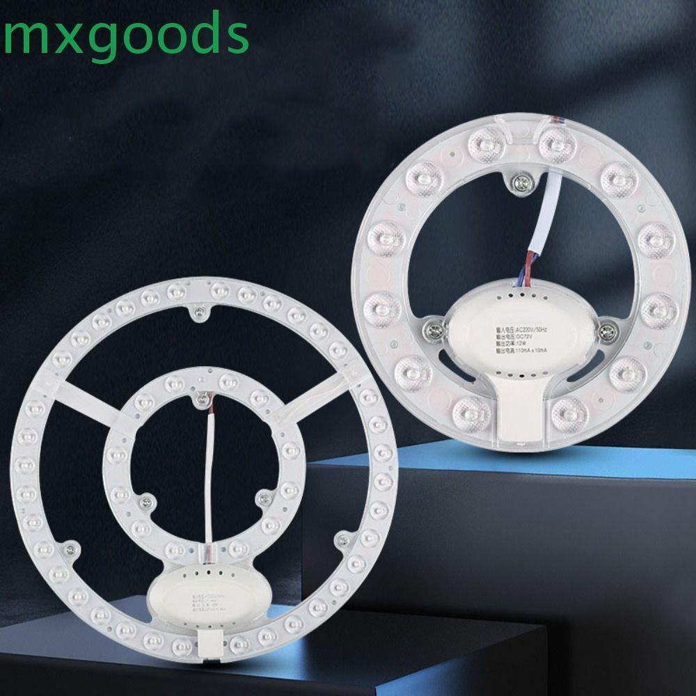 Mxgoods โคมไฟเพดาน, โมดูล Led ทรงกลมทนทานแผง Led, แม่เหล็กแก้ไขหรี่แสงได้สะดวก 12W 18W 24W 36W ...