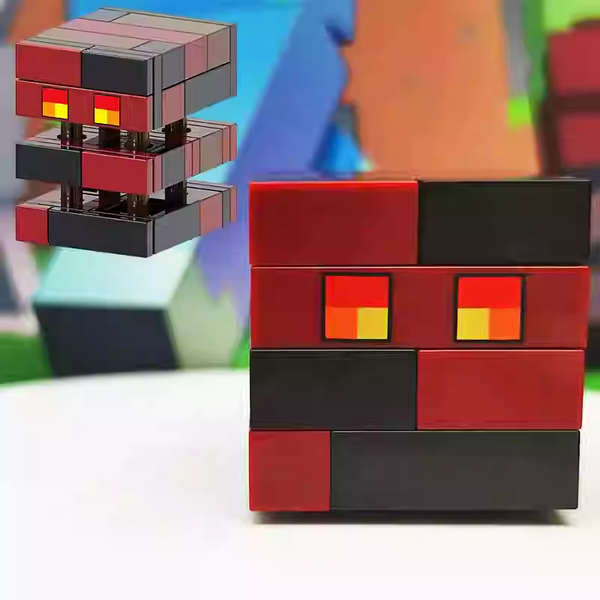 เลโก้ lego ของขวัญวันเกิด MC Minecraft Minifigure Building Blocks ...