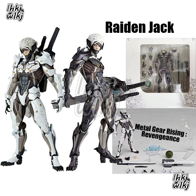 Mgs Raiden Jack Action Figure Metal Gear Rising : Revengeance KO ...