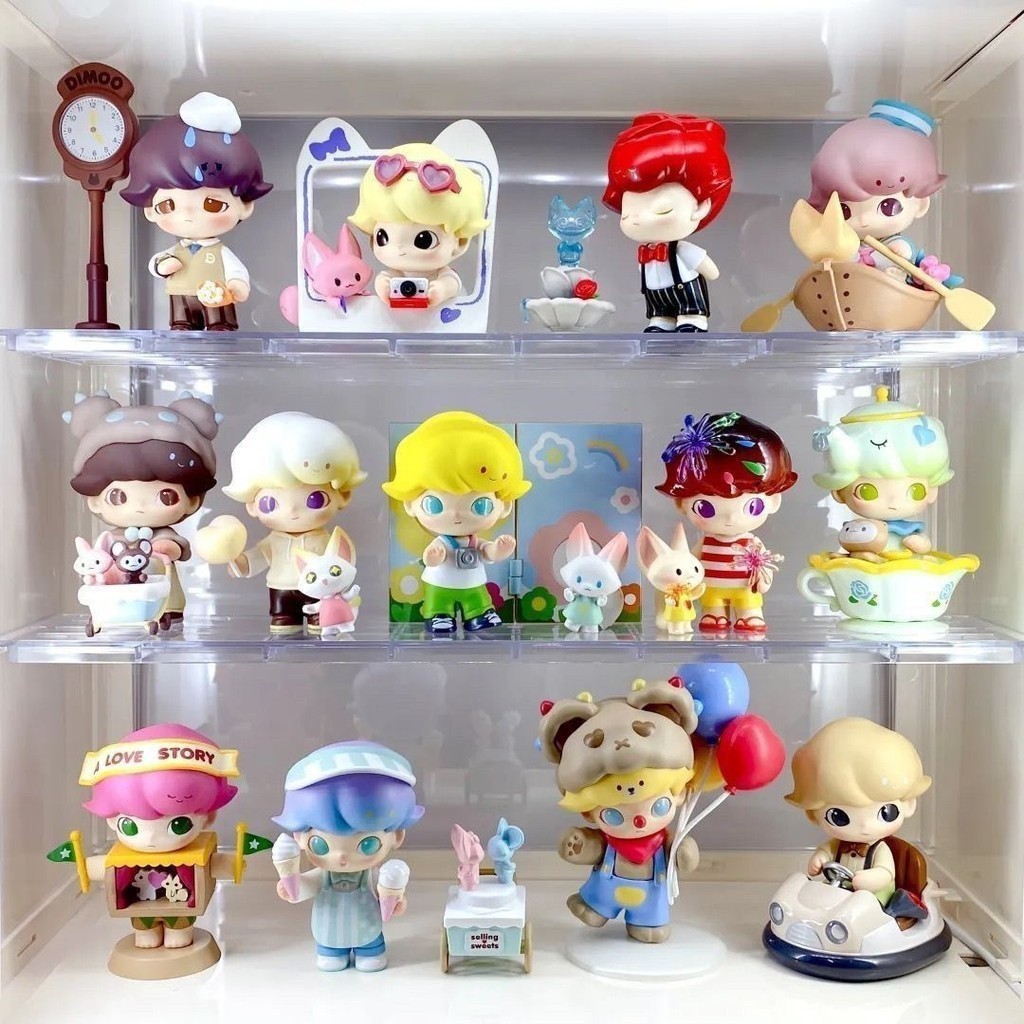 Popmart DIMOO Dating Date Series Figure Mystery กล ่ องของเล ่ นอินเท ...