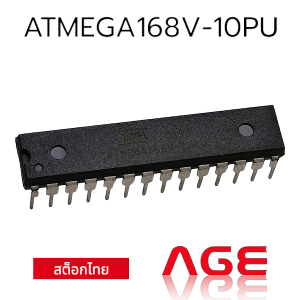 ATMEGA168V-10PU 8-bit Microcontroller with 8K Bytes In-System ...