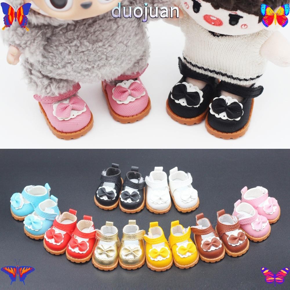 Duojuan Labubu Shoes, หลายสไตล ์ Hand-made Bow Shoes, DIY เปลี ่ ยน ...