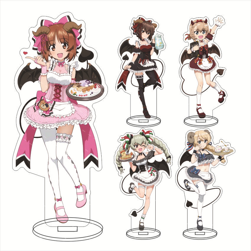 สาว und Panzer สาว und Panzer อะคริลิค Dali ยี่ห้อ Rose Hip Mibu Saori ...