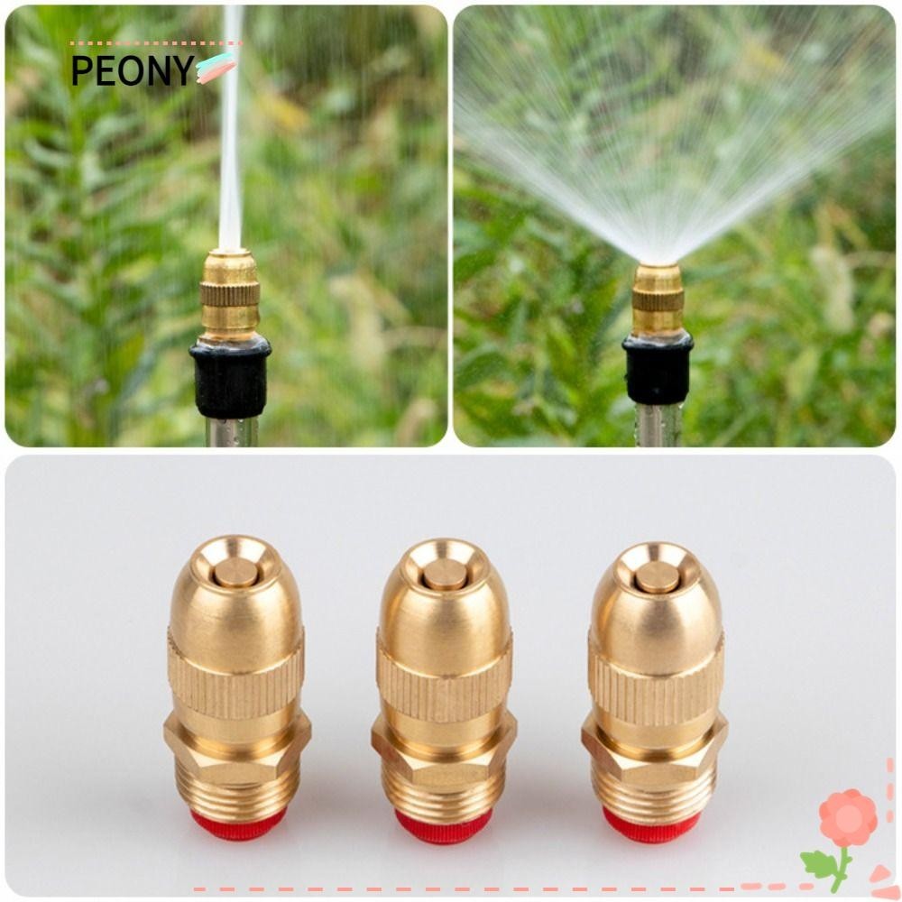 Peonypavilion เครื่องพ่นชลประทาน, กําจัดฝุ่นทองเหลือง Atomizing Misting หัวฉีด, คุณภาพสูงกันลม ...