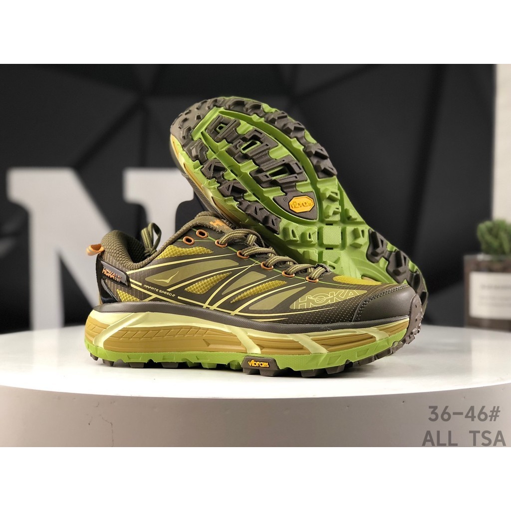 Hoka ONE ONE Mafate Speed 2 Ultra-light พื้นหนาน้ําหนักเบาสบายเบาะ ...