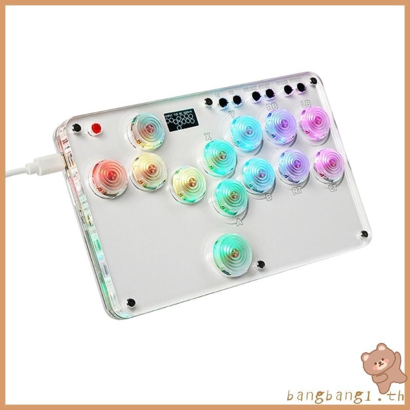 ตัวควบคุม Bang Hitbox พร้อมตัวควบคุมคีย์บอร์ดเกมแสง จอยสติ๊กต่อสู้ ...