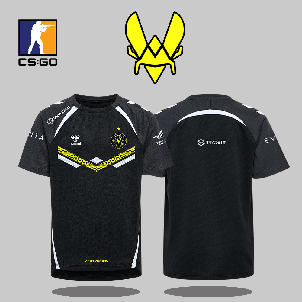 Team Vitality 2025 CS2 VIT Champion Esports Jersey CSGO Major Training ...